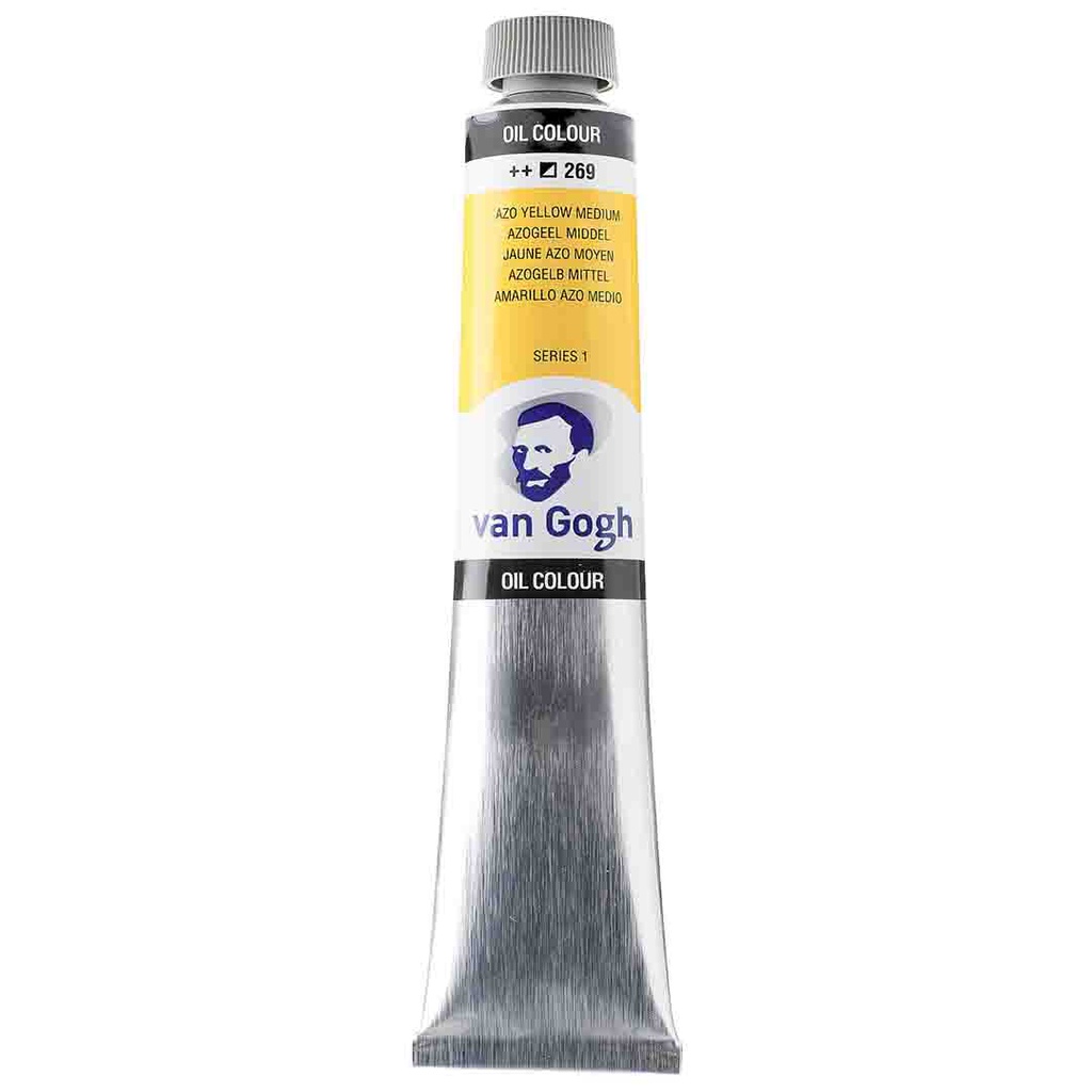 Van Gogh Oil color 60ml AZO YELLOW MED | Alsharq Book Store